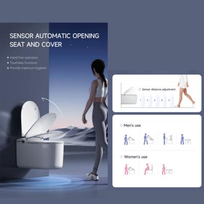 China Bathroom Ceramic Modern Smart Toilet Wall Hung Mounted Automatic for sale