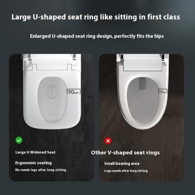 Cina WC intelligente con bidet integrato in ceramica con certificazione CUPC, scarico automatico, monoblocco, per bagno in vendita