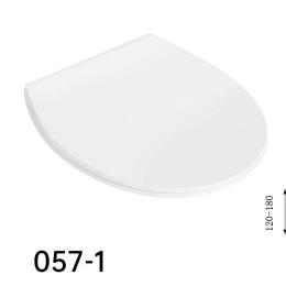 China Tampa do assento sanitário de resina de ureia de venda quente europeia, formato quadrado ultrafino, fechamento suave à venda