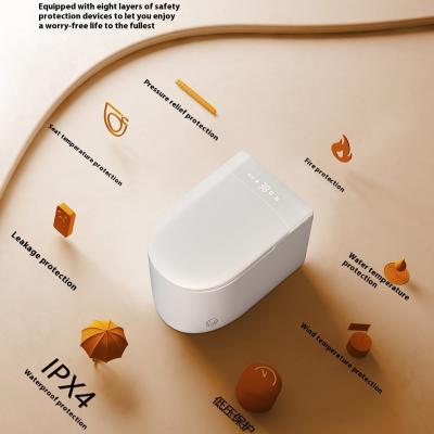 China Automatic Flush Floor Mounted Elongated Ceramic Bathroom Commode Toilet Luxury Smart WC Toilet Intelligent for sale