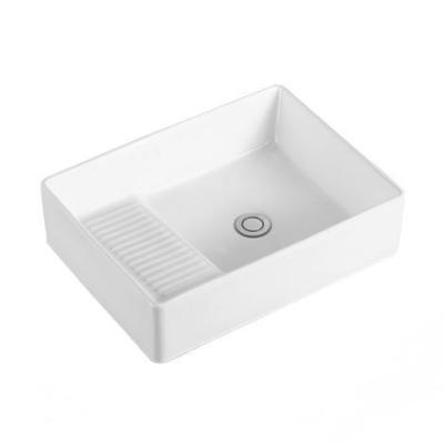 China Ceramic Vessel Wash Hand Basin hang Sink Parts in Bathroom Sinks for sale