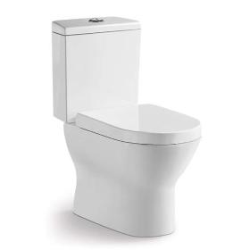 China High Efficiency Upc Approved Round Wc Two Piece Sanitary Ware Bathroom Toilet for sale