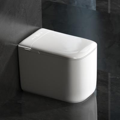 中国 ホテルセラミック衛生陶器ウォータークローゼット電気インテリジェントトイレボウル床置きバスルームワンピーススマートトイレビデ 販売のため
