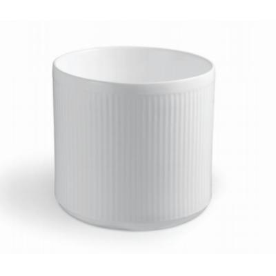 China Modern Single-Hole Round White Ceramic Sink Bathroom Vanity Wash Basin with Single-Hole Faucet Mount for sale