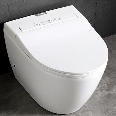 Chine Toilette intelligente à chasse d'eau automatique, télécommande, siège chauffant, chauffage instantané, design simple, élégant et luxueux à vendre
