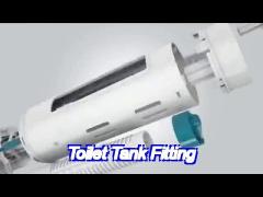 Adjustable Height Flush Valve Toilet Tank Fittings For One Piece Toilets