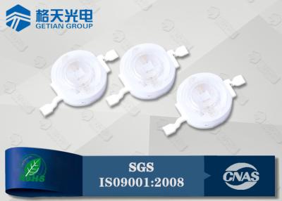China 750mA 3W Green High Wattage LED 520-525nm Taiwan Epileds Chip for sale