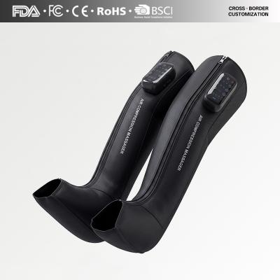China ZN-HY02 Professional Air Compression Leg Massager with Heat, Portable Cordless Calf and Foot Massage Wrap for Muscle Recovery, Circulation Support, and Pain Relief - Adjustable Size for Home & Office for sale