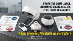 Patented Curved Handle Massage Gun Factory Assembly Line Production