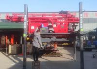 China Air Dth Drilling Machine 180m Depth For Rock Borehole Construction for sale