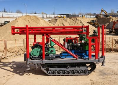 China Heavy Duty Crawler Boring Machine Fast Moving Portable Borehole Drilling Machine for sale