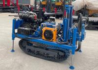 China Compact Crawler Mounted Drilling Rig Machine 200mm Drilling Diameter Diesel Engine for sale