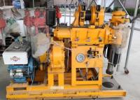 China 100m Portable Gold Mining Diamond Core Drill Rig With 18 HP Engine for sale