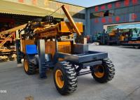 China Compact Structure Trailer Mounted Drilling Rig Work In Narrow Construction Sites for sale