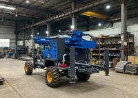 China Compact Flexible Trailer Mounted Drilling Rig Easy Towing Small Space Drilling for sale