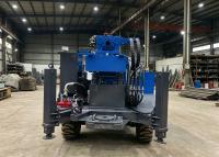 China Compact Flexible Trailer Mounted Drilling Rig Easy Towing Small Space Drilling for sale