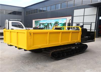 China 4 Tons Tracked Transporter Vehicle Small Heavy Duty mini self loading dumper for sale