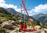 China Customized 30m Portable Mini Borewell Machine Reliable Performance for sale
