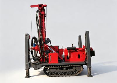 China Air Compressor Pneumatic Drilling Rig 180m Depth With Large Horsepower for sale