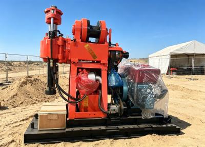 China Diesel Power Electric Water Well Drilling Machine For Various Terrains for sale