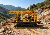 China Two Hundred Depth Crawler Mounted Drilling Rig Borehole Blasting for sale
