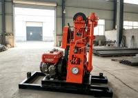 China Diesel Powered Diamond Core Drill Rig 50m Depth Diamond Sampling ST50 Portable for sale