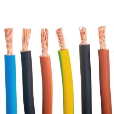 China El cable de cableado de cable de construcción de conductor de cobre aislante de PVC H07V-R en venta
