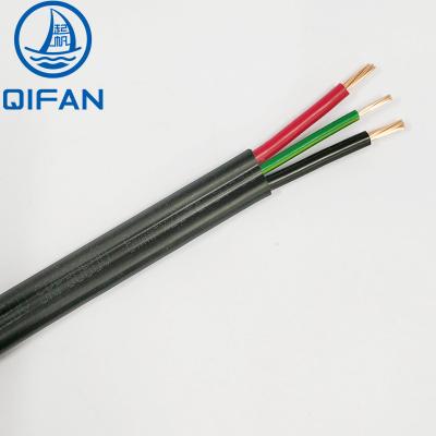Cina Cavo a prova di fuoco Cavo piatto BVVB 2X1.5mm2+E Flat Twin And Earth Cable Cavo elettrico a prova di fuoco in vendita