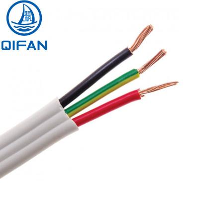 Cina Cavo a prova di fuoco Cavo piatto BVVB 2X1.5mm2+E Flat Twin And Earth Cable Cavo elettrico a prova di fuoco in vendita
