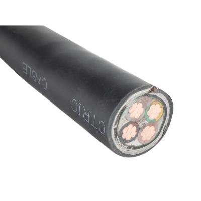 Cina Cavo di alimentazione a bassa tensione 4X120mm2 XLPE Cavo di rame Yjv32 Cavo di alimentazione blindato in vendita