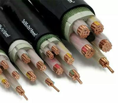 Cina Cavo di alimentazione a bassa tensione 0.6/1kv 3 Fase 3 4 5 Cavo di alimentazione in PVC isolato con involucro in PVC in vendita