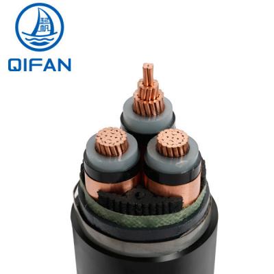 中国 3.6/6 (7.2) Kv Cu/XLPE/Cts/PVC 3コア無装甲ケーブル 販売のため