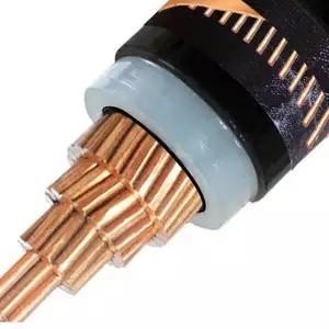 China Mittelspannungs-Stromkabel Kupfer-Aluminium-Leiter Einzelkern XLPE Isoliertes Cts Nicht-gepanzertes Kabel zu verkaufen