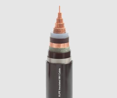 China 26/35 (40.5) Kv 95 mm2 koper-aluminiumgeleider enkelkern XLPE geïsoleerde ongewapende kabel Te koop
