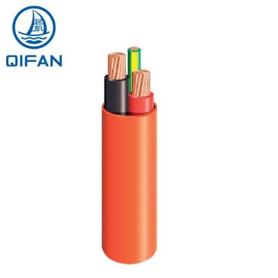 Cina Cavo elettrico a bassa tensione 2c+E 6mm2 Cavo circolare arancione in vendita