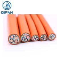 China Low Voltage Power Cable 2c+E 6mm2  Orange Circular Cable for sale