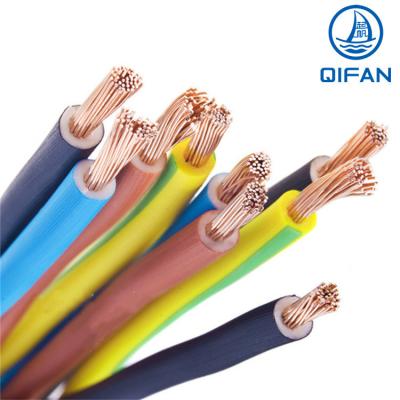 Cina Cavo per fili di costruzione H07V-U PVC isolante conduttore solido filo singolo in vendita