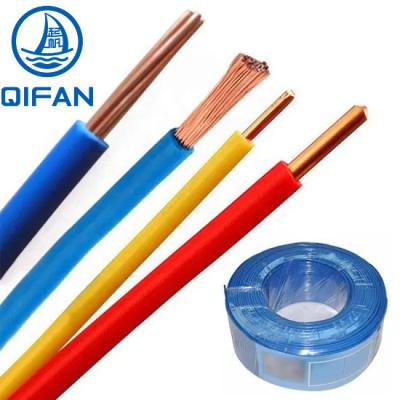 Cina AS/NZS 5000.1 Cablo di filo di costruzione monoisolato 1 nucleo 10 mm V-90 PVC rosso in vendita