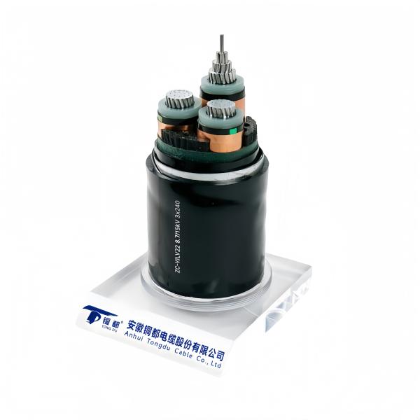 Quality 3*70mm2 Medium High Voltage Power Cable 8.5KV 15Kv Armored For Underground for sale