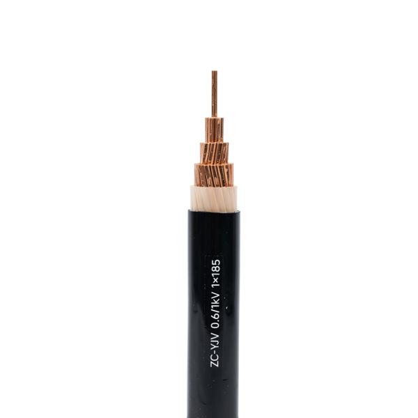 Quality 1x185mm2 Single Core Cable Stranded Copper Conductor Pvc Sheath Fire Resistant C for sale