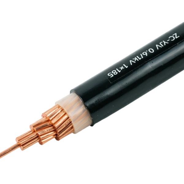 Quality 1x185mm2 Single Core Cable Stranded Copper Conductor Pvc Sheath Fire Resistant C for sale