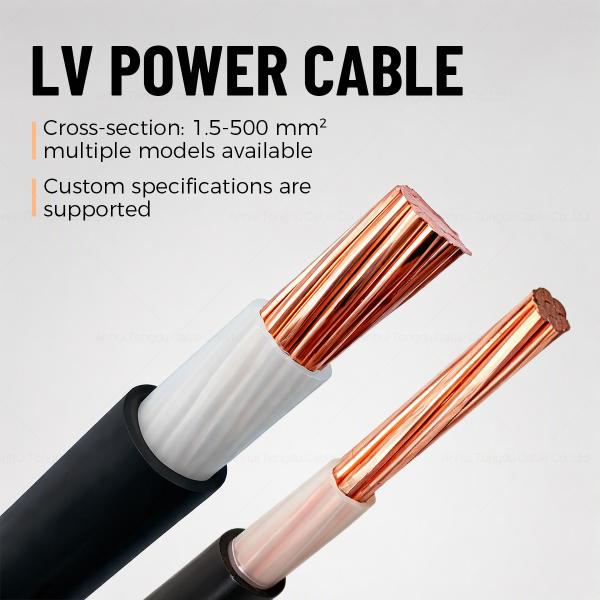 Quality 1x16mm2 Single Core Electrical Cable Oxygen Free Self Extinguishing 1 Core 16mm for sale