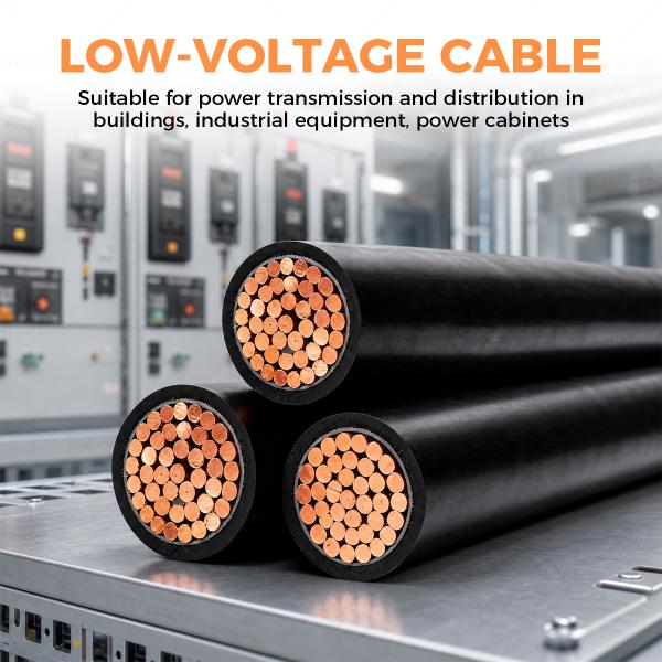 Quality Class 2 1*95mm2 Wire  Single Core Shielded Cable PVC Jacket For Building Power for sale