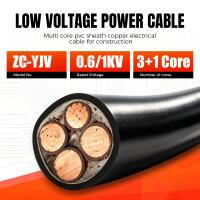 Quality Copper 4 Cores Cable 3x10mm² + 1x6mm2 For Three Phase Power Wiring for sale