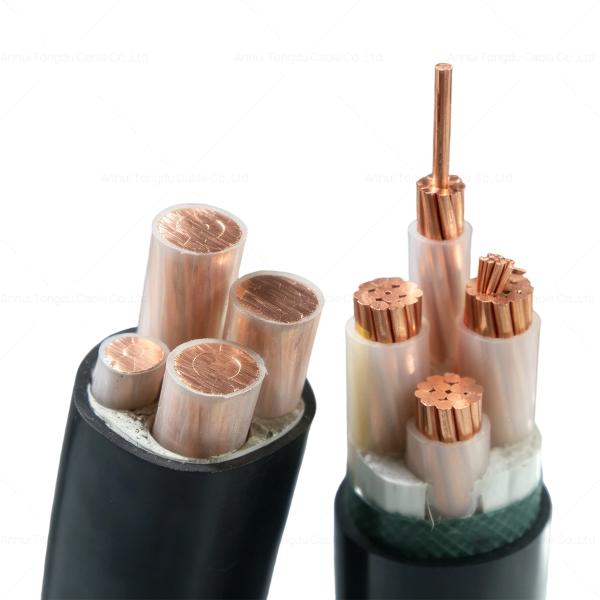 Quality Flame Retardant XLPE Insulated ZR-YJV 3×185mm²+1×95mm² Copper Cable for Power Grid Distribution Projects for sale