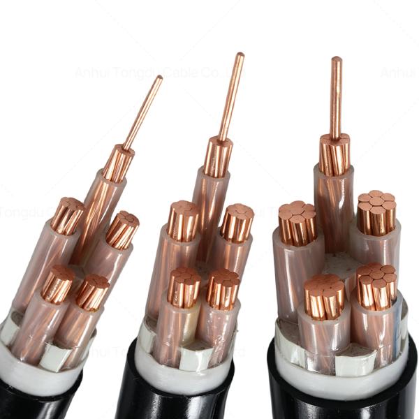 Quality Heavy Duty 4+1 Core Cable ZR-YJV 4x120mm²+1x70mm² XLPE Copper Flame Retardant for sale