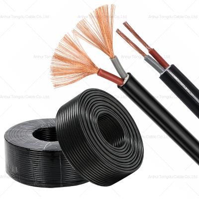 China PVC Insulated Flexible Cable 2 Core 2.5mm2 RVV For Socket Circuit Wiring for sale
