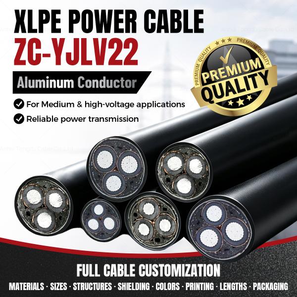 Quality 3x120mm2 Medium Voltage Power Cable 8.7kV 15kV Aluminum Mc Cable for sale
