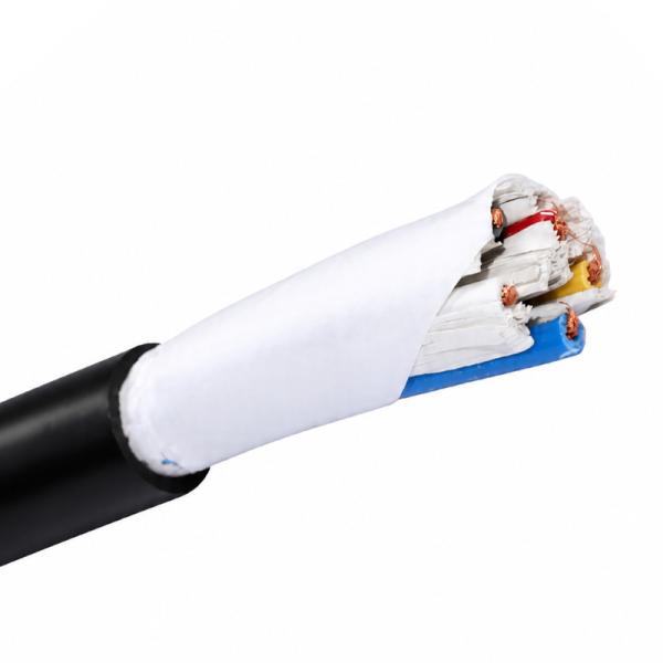 Quality RVV 5x4.0mm2 5 Core Flexible Cable PVC Multi Circuit Strand Flexible Copper for sale
