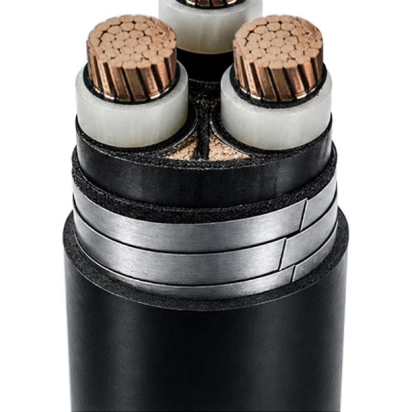 Quality YJV22 Medium Voltage Power Cable 3x150mm2 Copper Mv Armoured Cable 15kV for sale